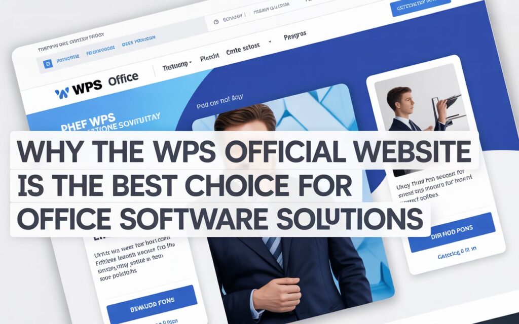 Why the WPS Official Website Is the Best Choice for Office Software ...