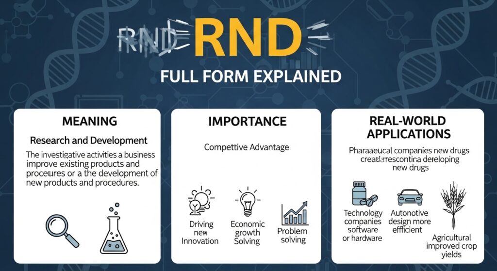 RND Full Form Explained: Meaning, Importance, and Real-World ...
